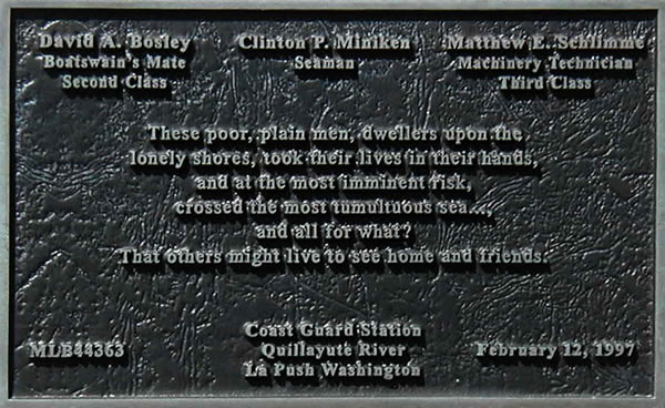 Photo record from the Quillayute River Lifeboat Disaster